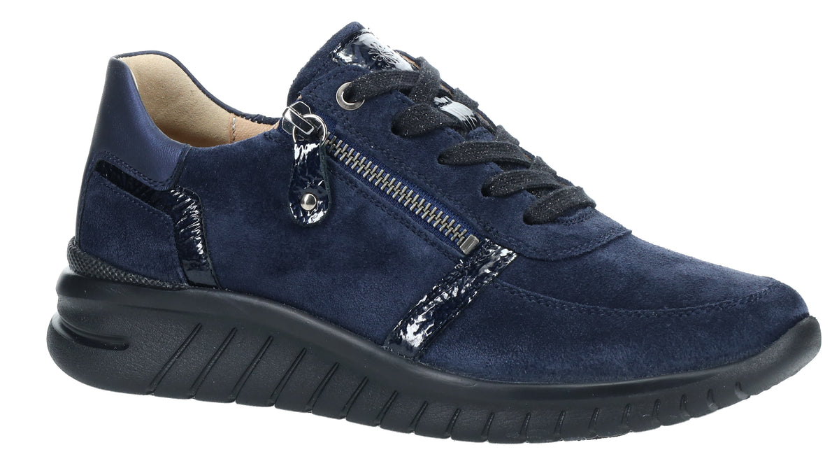 Wave Shoe - Dark Blue – Foot Solutions Westmount